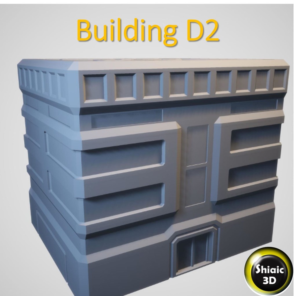 Game Box Storage Terrain - Example Building by Shiaic3D | Download free ...