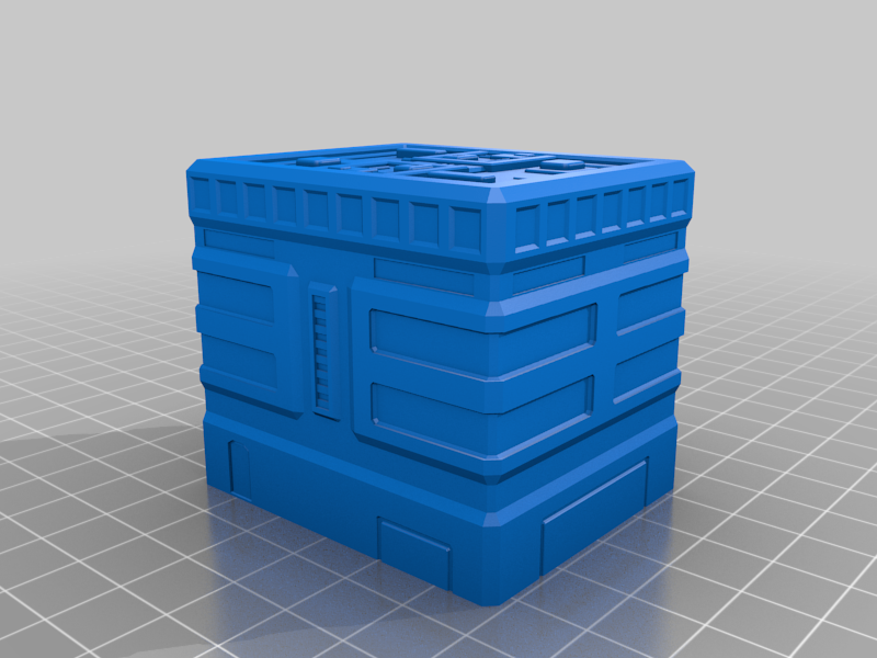 Game Box Storage Terrain - Example Building by Shiaic3D | Download free ...