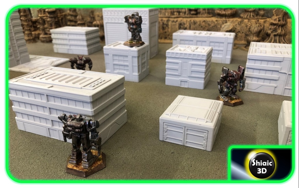 Game Box Storage Terrain - Example Building by Shiaic3D | Download free ...