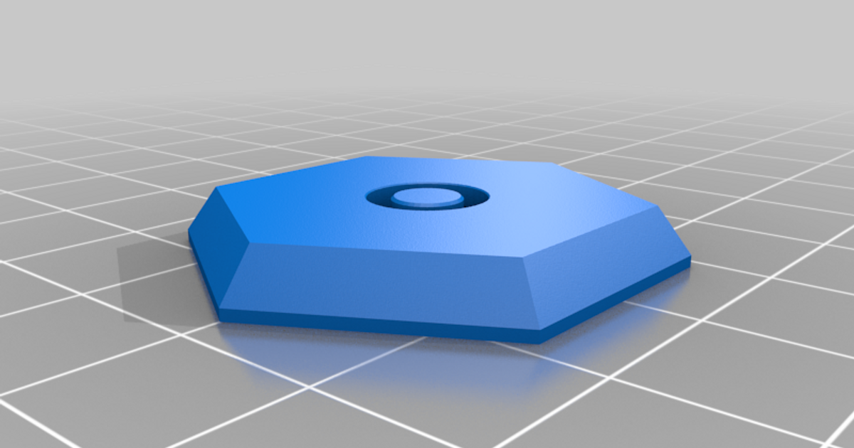 Hex Base - Lego adaptor by Shiaic3D | Download free STL model ...