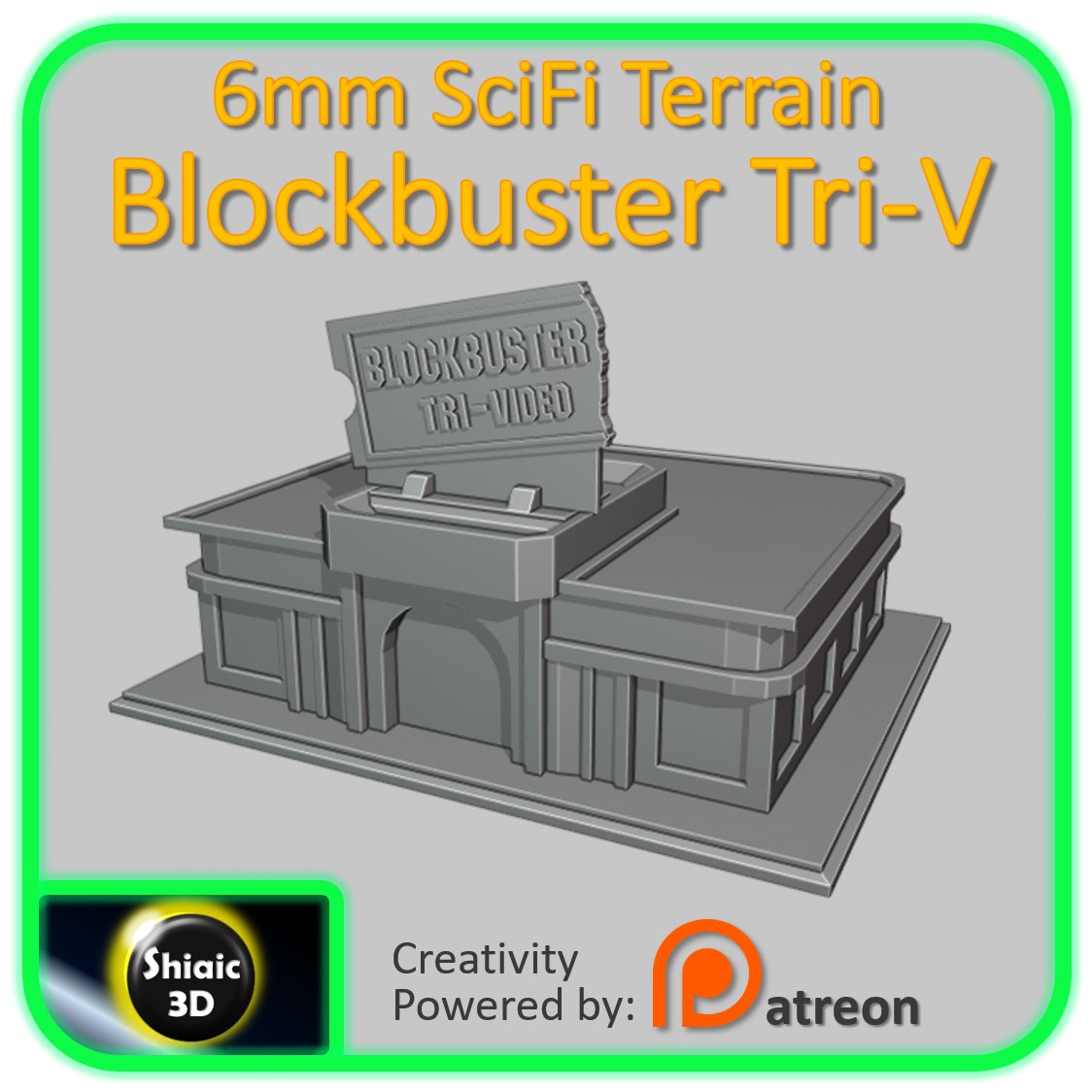 Blockbuster Tri-Video by Shiaic3D | Download free STL model ...