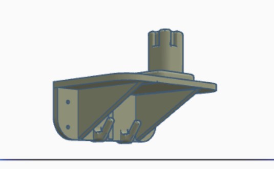Ryobi tool holder with hooks! by Nicolas Paterson | Download free STL ...