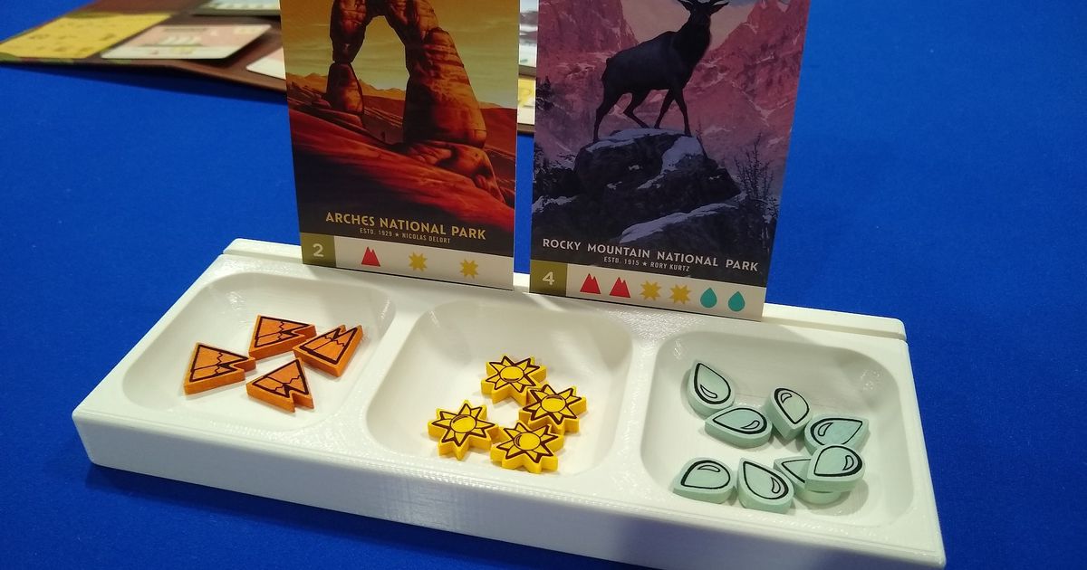 Token Card Holder by Rogue Pirin | Download free STL model | Printables.com