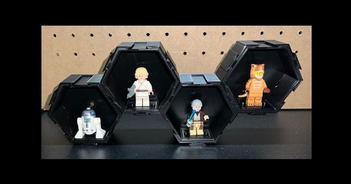 Lego Mini Figure Display da CMoriarty | Scarica il modello STL gratuito ...