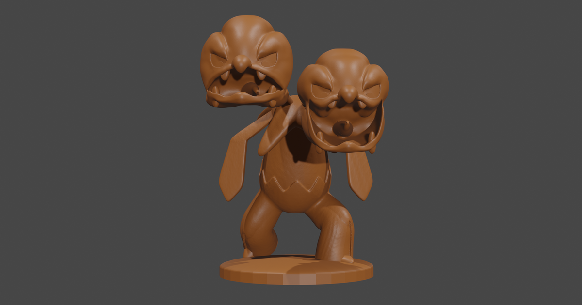 Pokemon inspired, Scovillian, Tabletop DnD miniature by ...