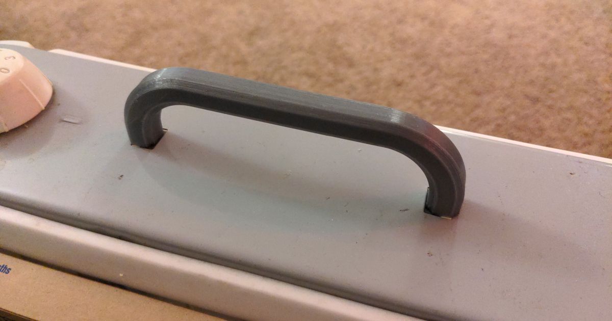 Lasko Box Fan Replacement Handle by Joe K | Download free STL model ...
