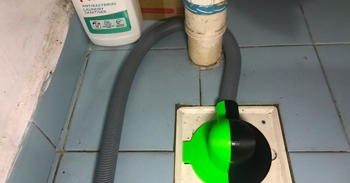 Floor Drainage Pipe Cover (for Washing Machine Outlet Hose) by ...