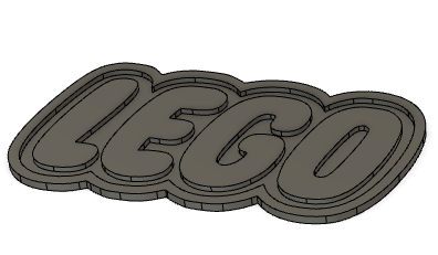 Lego Simple Logo von _havana9 | Kostenloses STL-Modell herunterladen ...