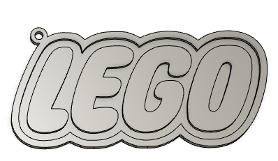 Lego keychain by _havana9 | Download free STL model | Printables.com