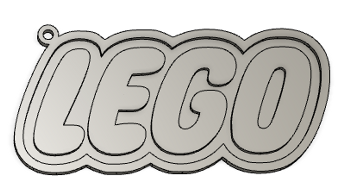 Lego keychain by _havana9 | Download free STL model | Printables.com