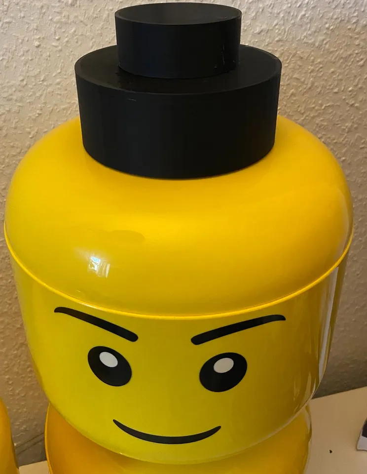 LEGO Head Storage Box Adapter (old version) by g0ttschalk | Download ...