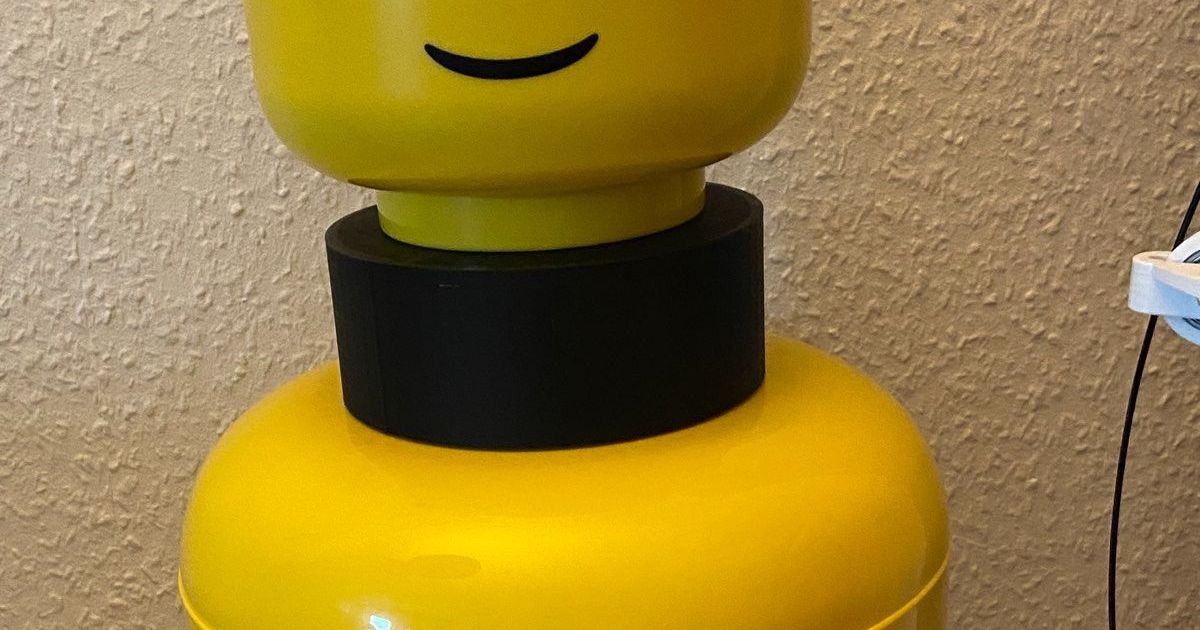 LEGO Head Storage Box Adapter (old version) by g0ttschalk | Download ...