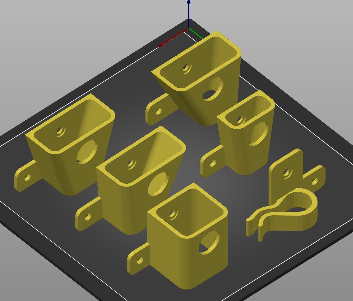 Garden Tool Holders by Ri | Download free STL model | Printables.com