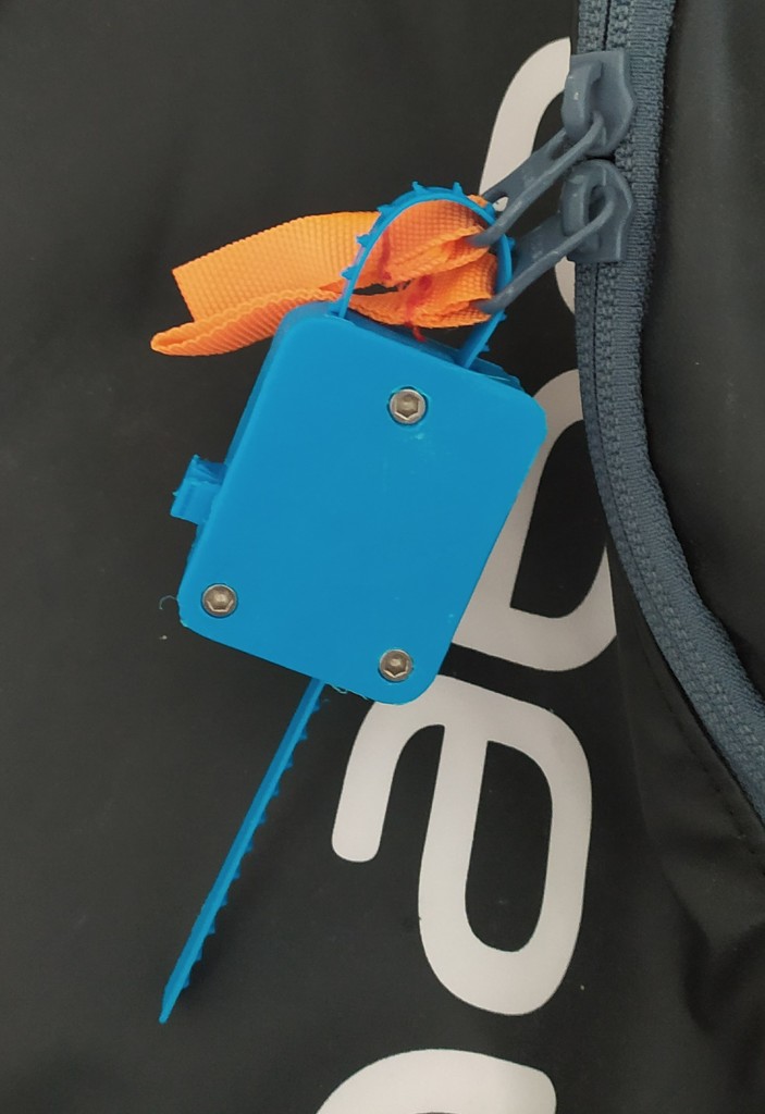 Zip padlock by RemiRafael | Download free STL model | Printables.com