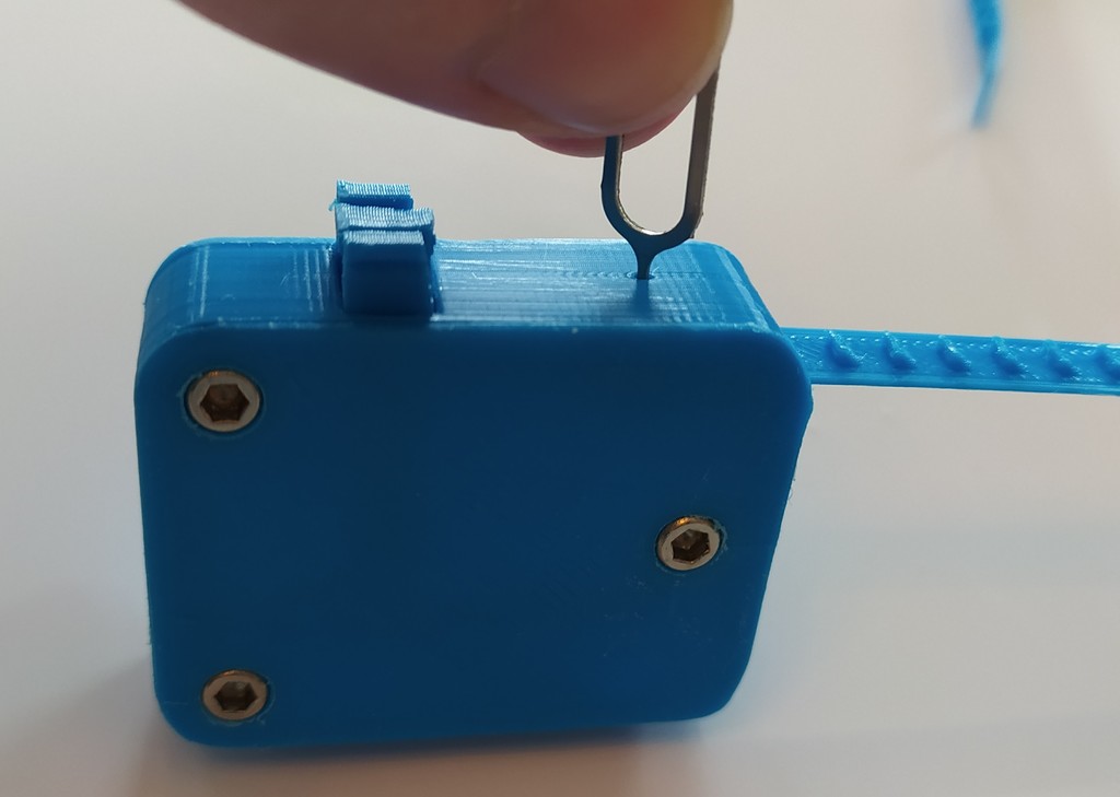 Zip padlock by RemiRafael | Download free STL model | Printables.com