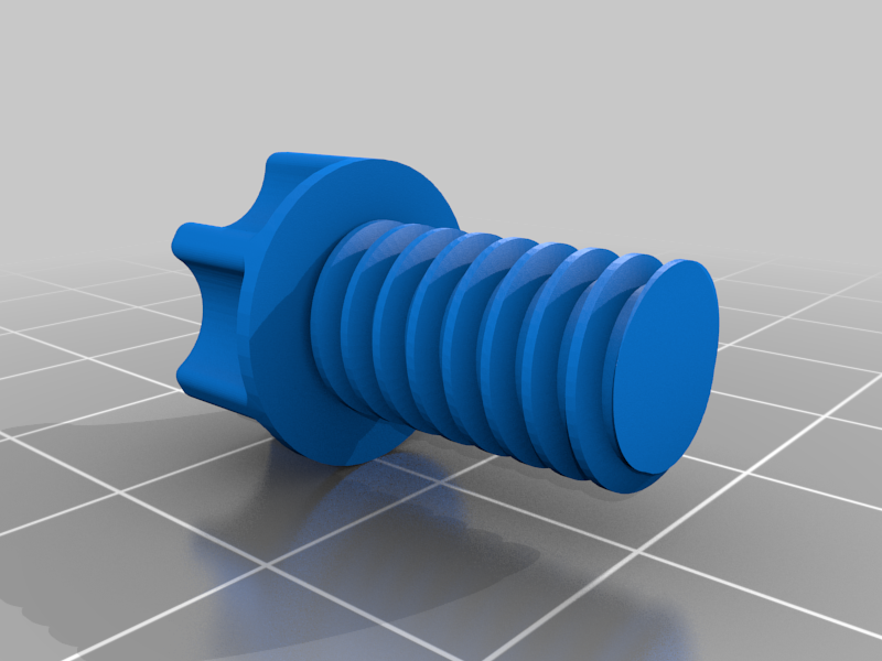 Fully printed Sanding Block (Remix stronger screw) by RemiRafael ...