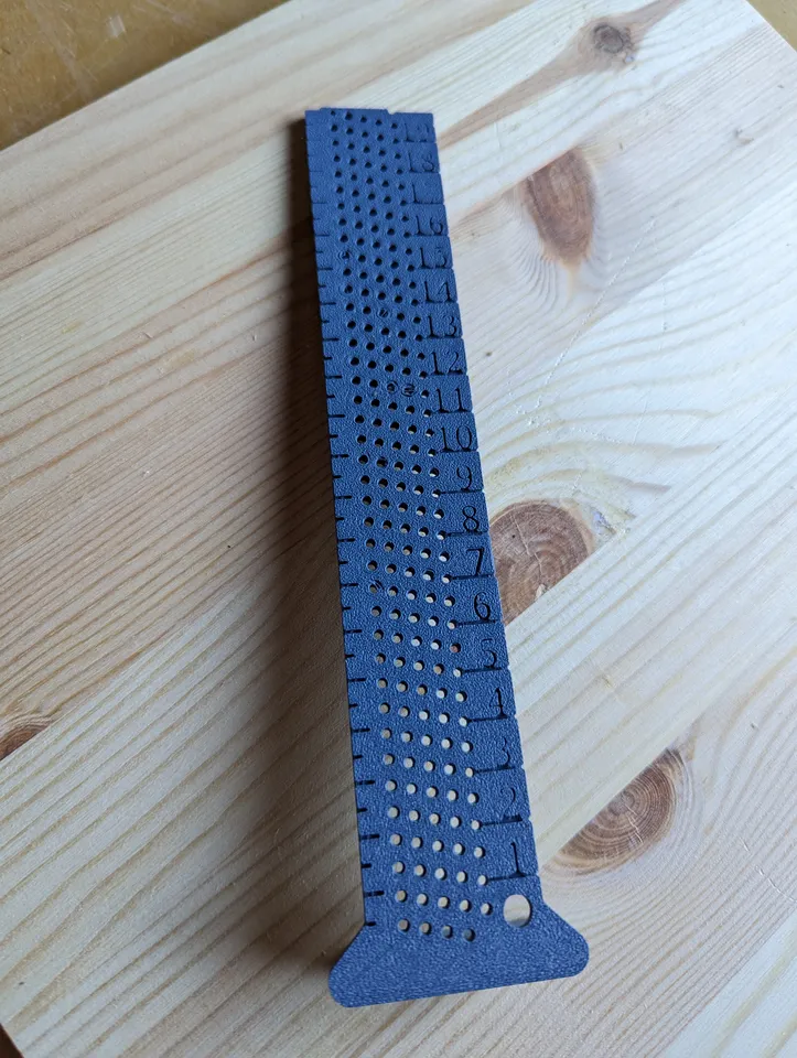 Woodworking marking gauge and ruler by Martin Th. | Download free STL ...