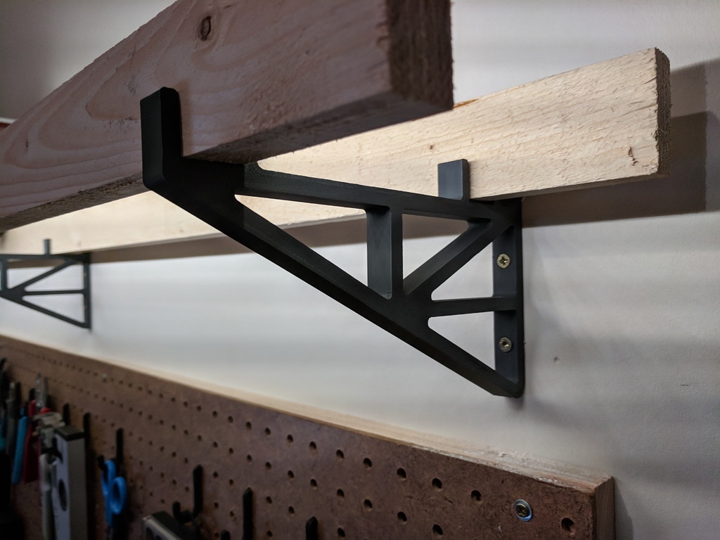 Filament Shelf Bracket by Toby | Download free STL model | Printables.com