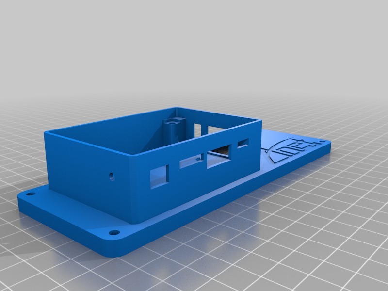 Anet A8 - Orange Pi One LCD backplate mount by Toby | Download free STL ...