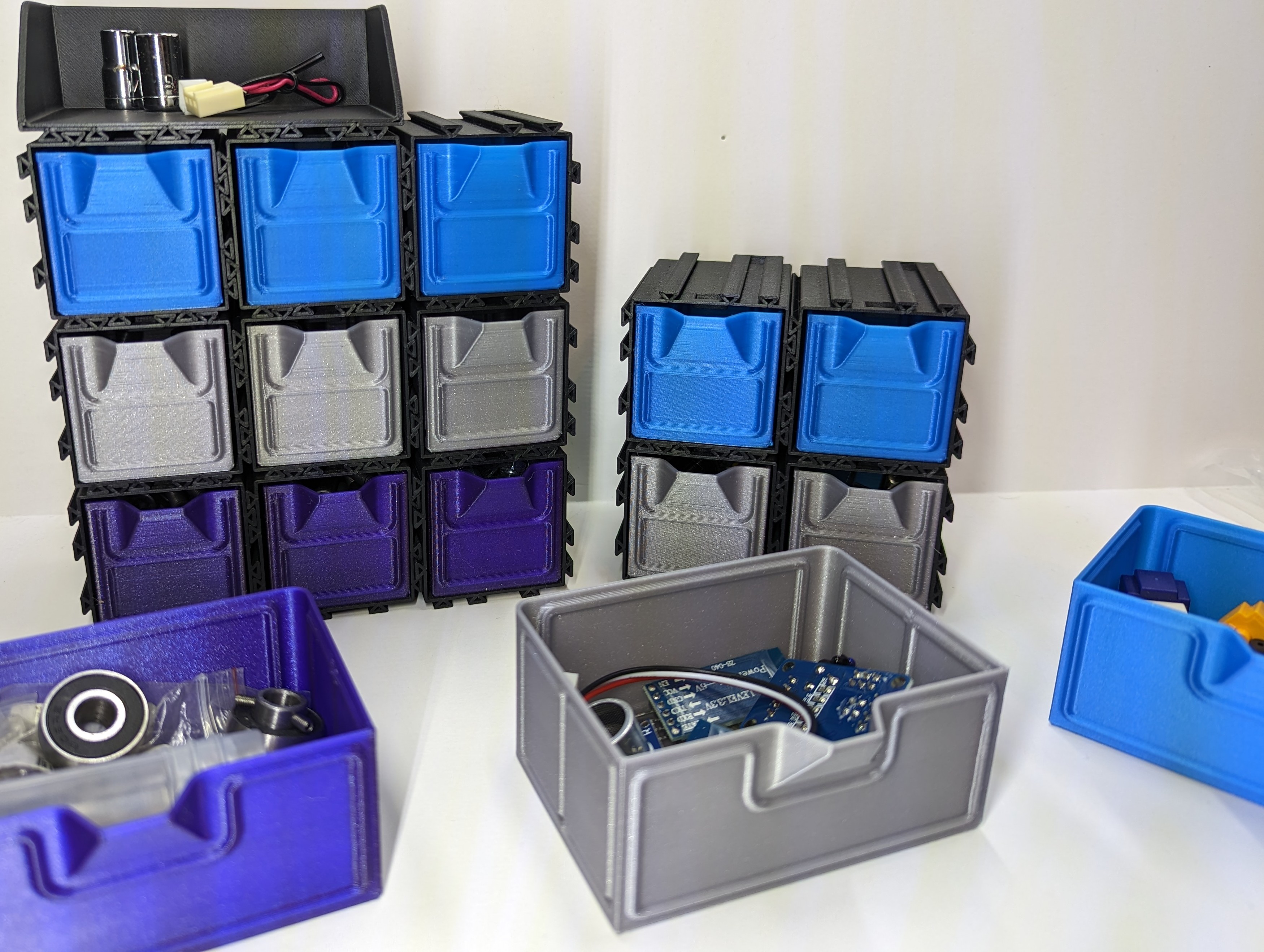 Interlocking Small Parts Storage System by JamesThePrinter | Download ...