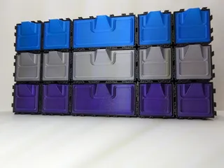 Interlocking Small Parts Storage System by JamesThePrinter | Download ...