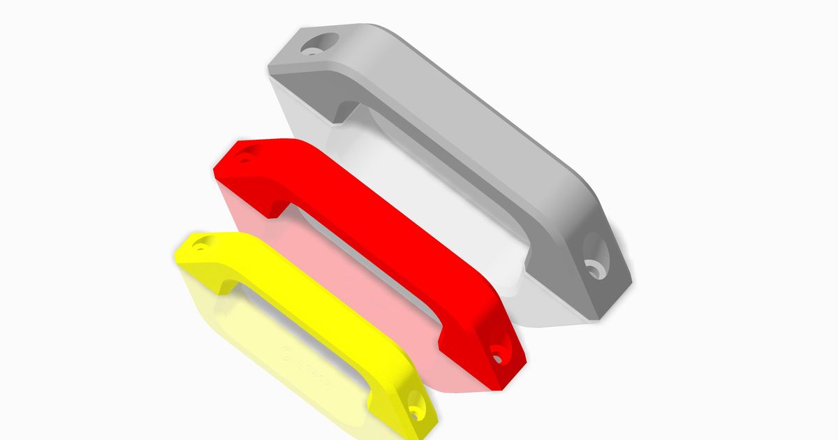 usefull door handle in three sizes by Fibonachio | Download free STL ...