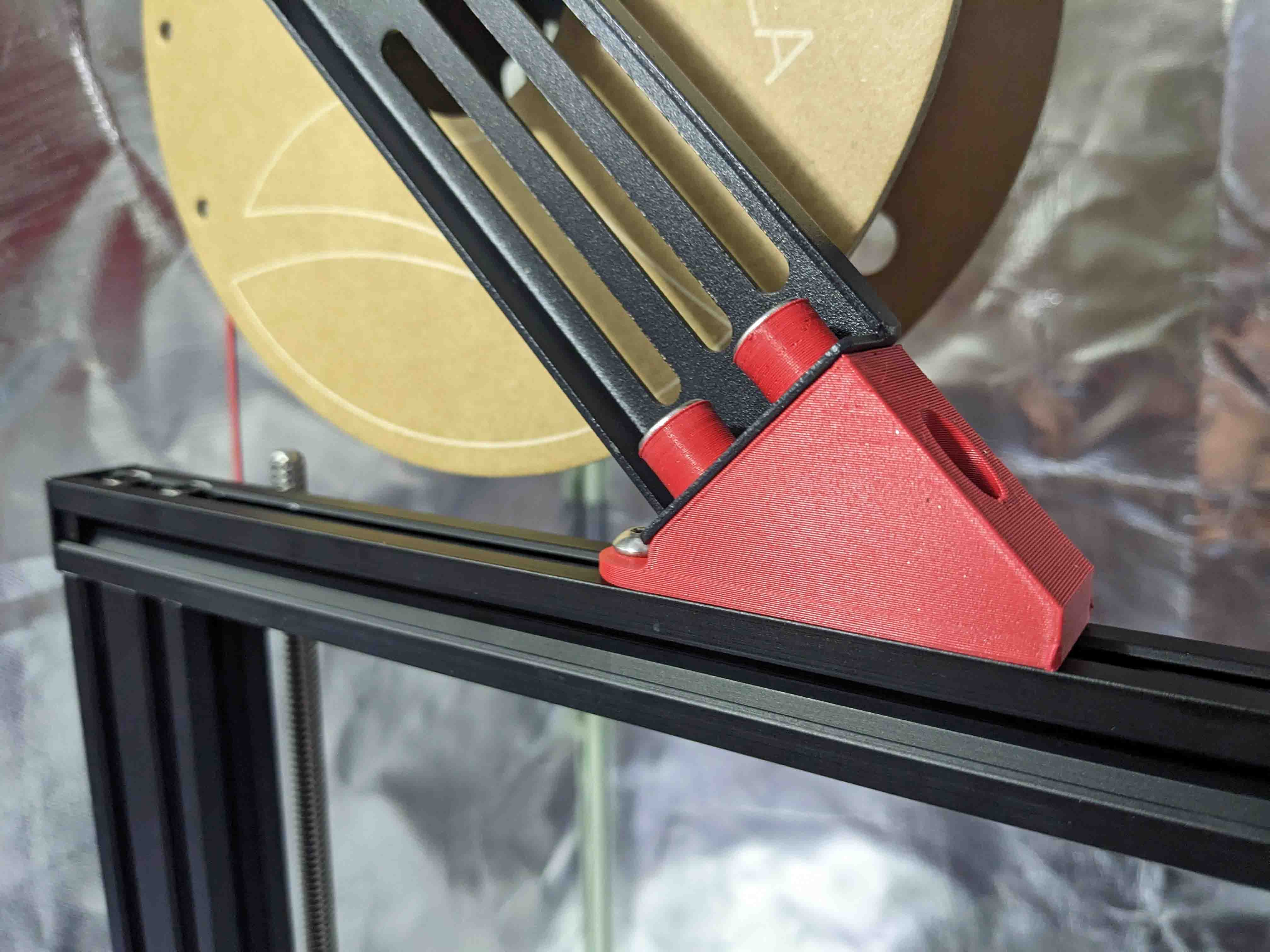 Ender 3 v2 Angled Spool Holder (Kenteclaat Remix) by RedStar3DP ...