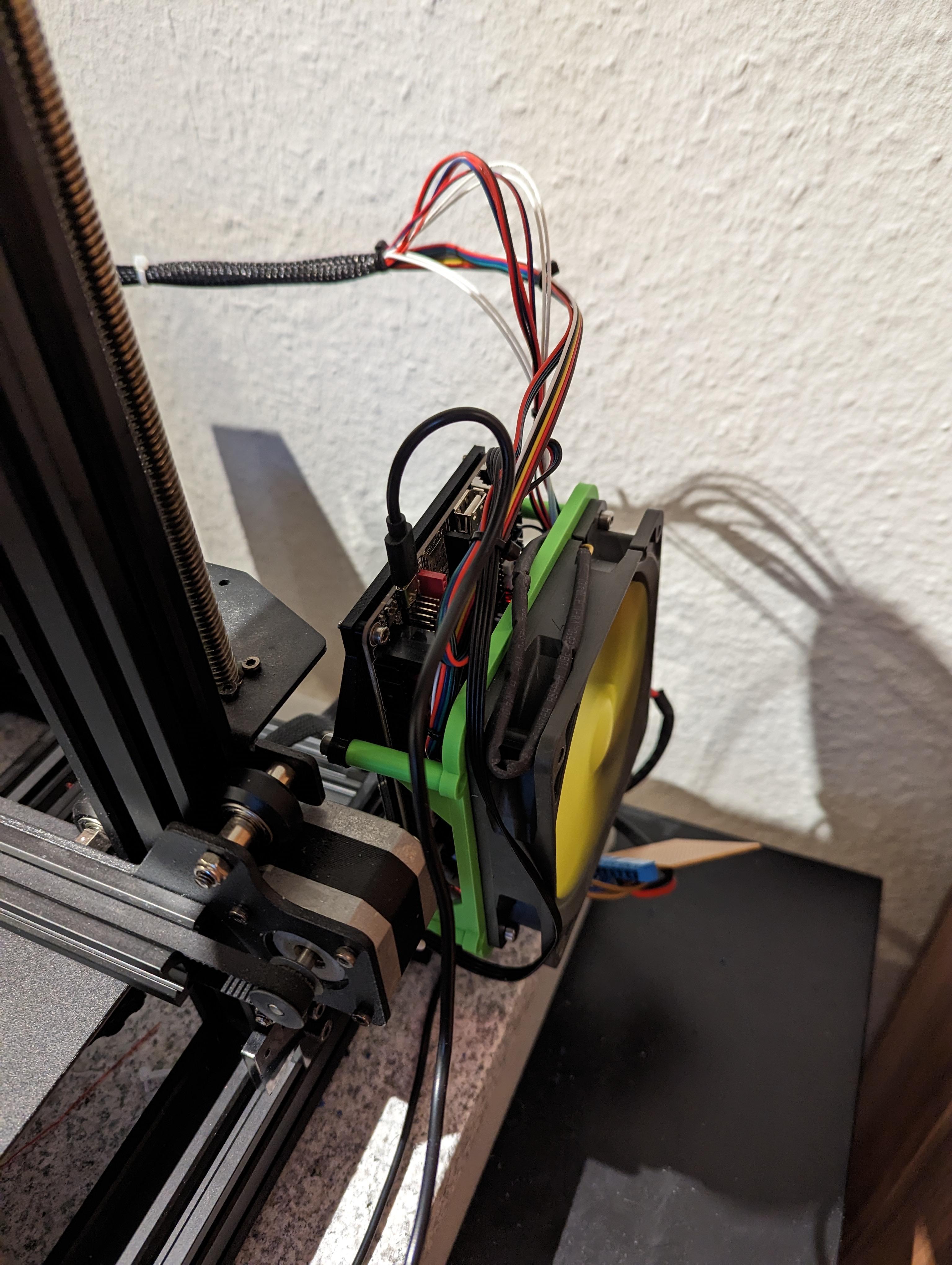 BIGTREETECH Octopus Board Mount for Anycubic Mega Zero (2.0), SE and ...