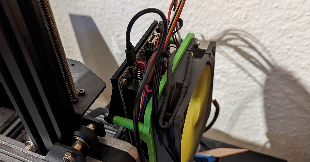 BIGTREETECH Octopus Board Mount for Anycubic Mega Zero (2.0), SE and ...