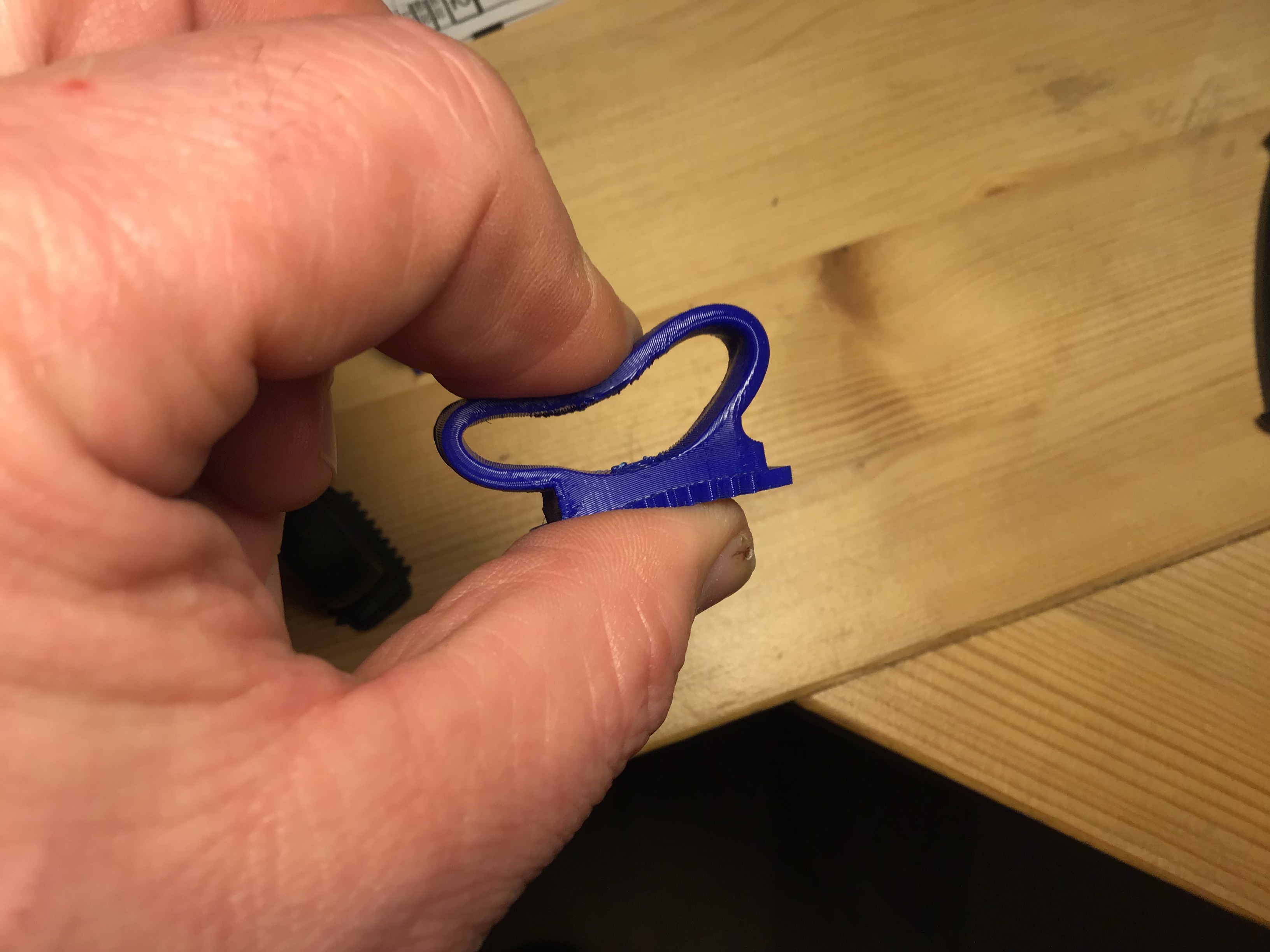 Alternative, slimmer Fairweather Barebow-tab ring by ludodg | Download free STL model ...