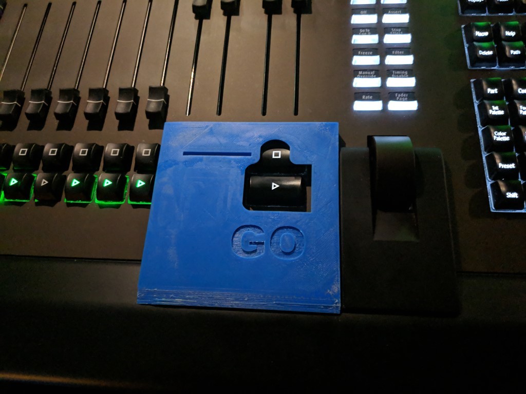 ETC EOS Ti GO Button Guard Rest by VirtualKevin | Download free STL ...