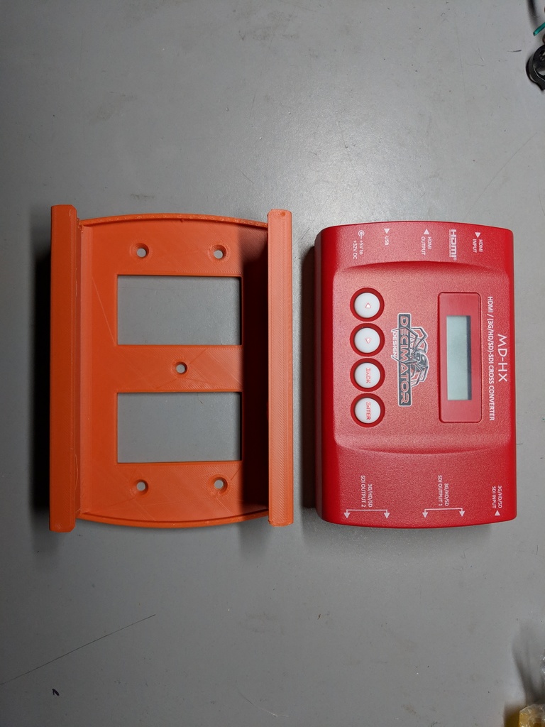 Decimator Type 1 Wall Mount by VirtualKevin | Download free STL model ...