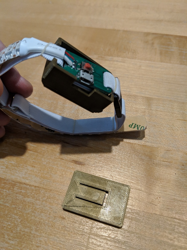 Battery Enclosure for LED Bracelet from Tindie by VirtualKevin ...