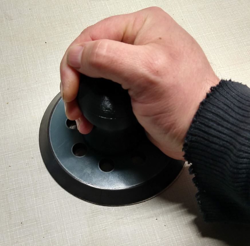 Orbital Sander Pad Handle by Makerneer | Download free STL model ...