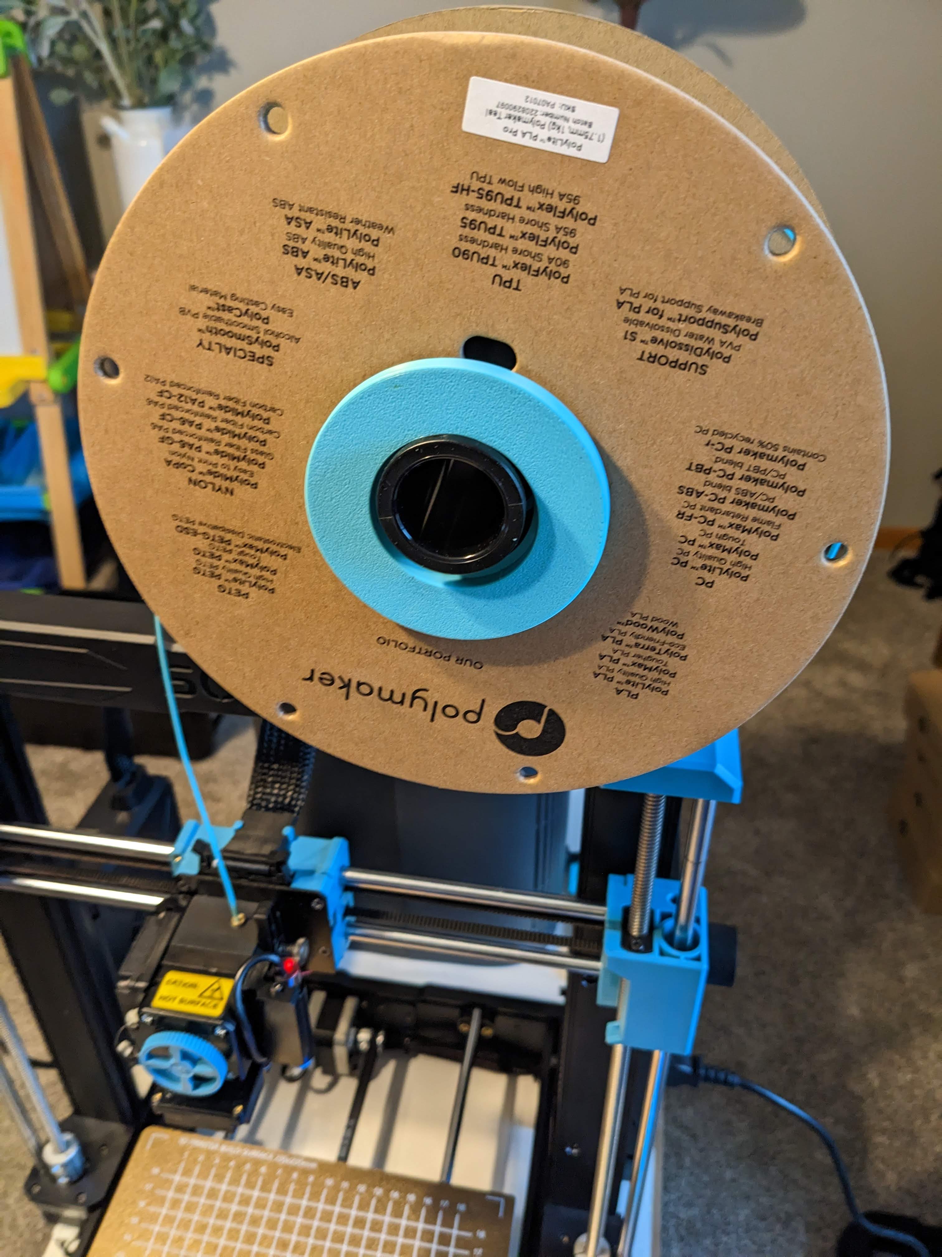 PolyMaker Spool Bushing (Cardboard Spools) by mpodella | Download free ...