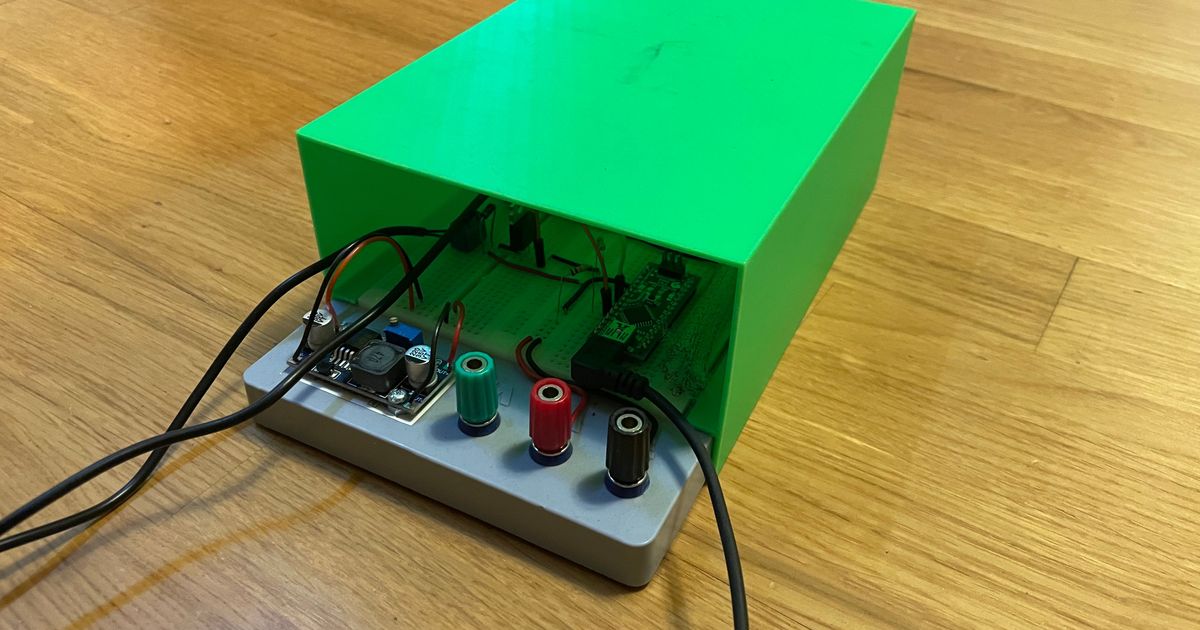 Breadboard case for Velleman SD24N by Greenveg | Download free STL ...