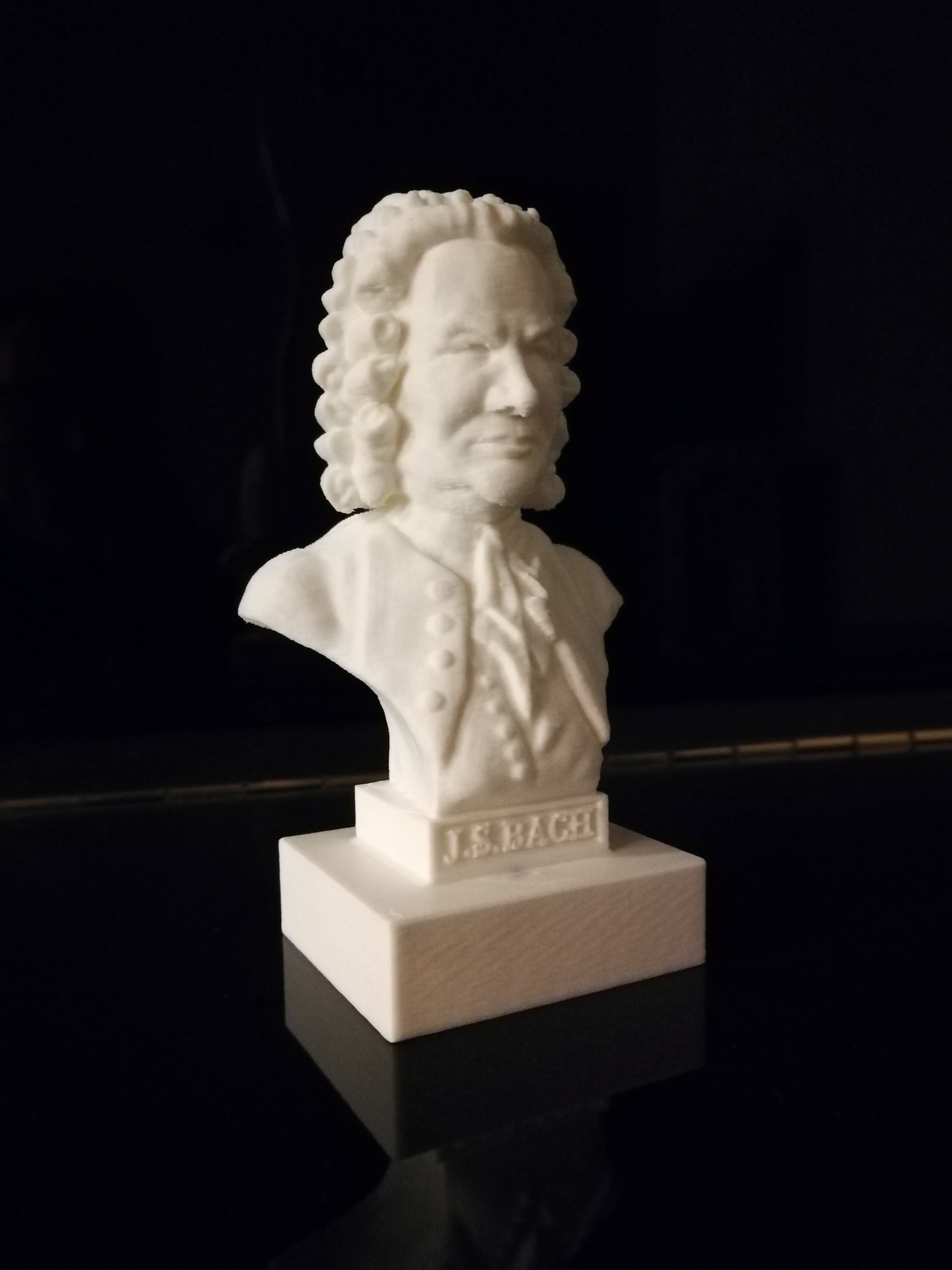 J.S. Bach bust da Antoine | Scarica il modello STL gratuito ...