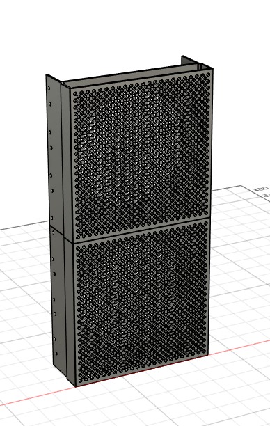 Lian-Li PC-V2000 Drive bay conversion to fan holders by Sebyg666 ...