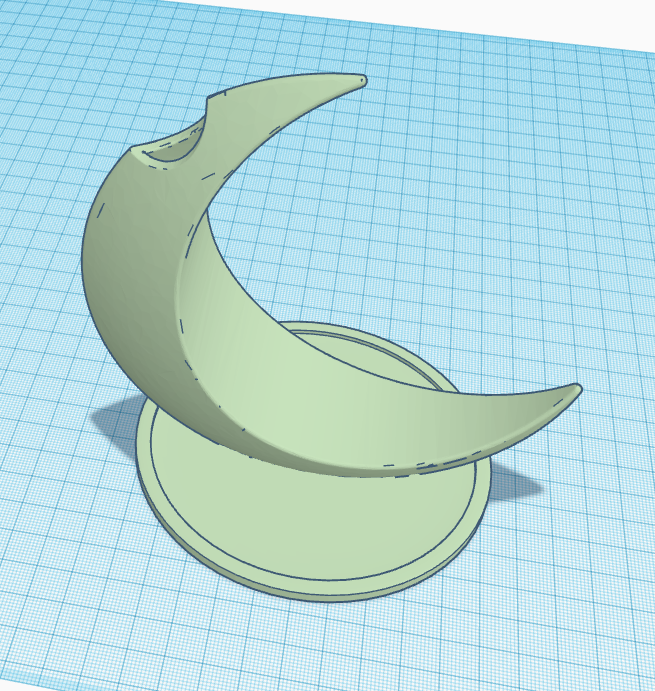 Moon vase with base by rusty13jr | Download free STL model | Printables.com