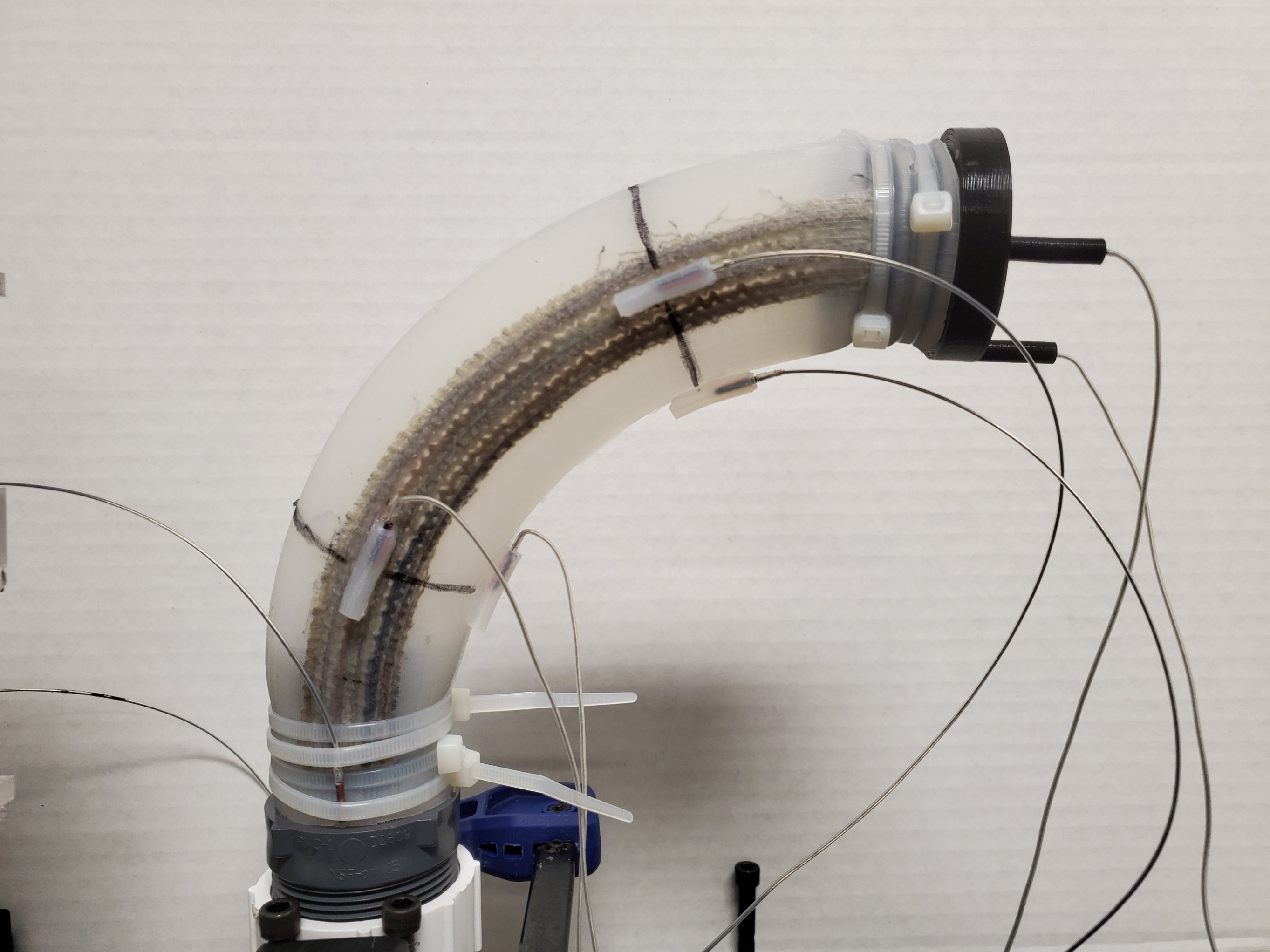 Curved and Straight Soft Robot Arm Molds by Mechatronics | Download ...