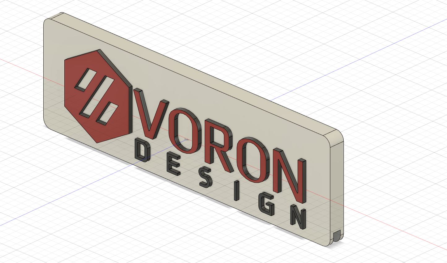 Voron Logo for Ikea Skadis boards by Salut | Download free STL model ...