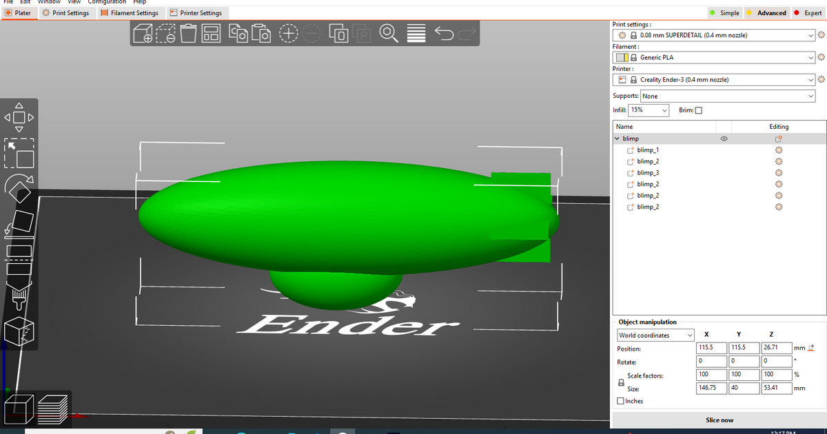 blimp by Gabriels 3D models | Download free STL model | Printables.com
