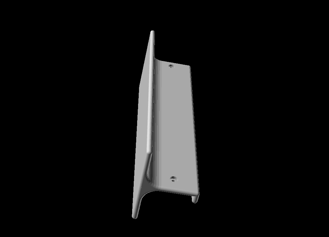 Fridge Door Handle Unbreakable Parametric by creadaptive | Download ...