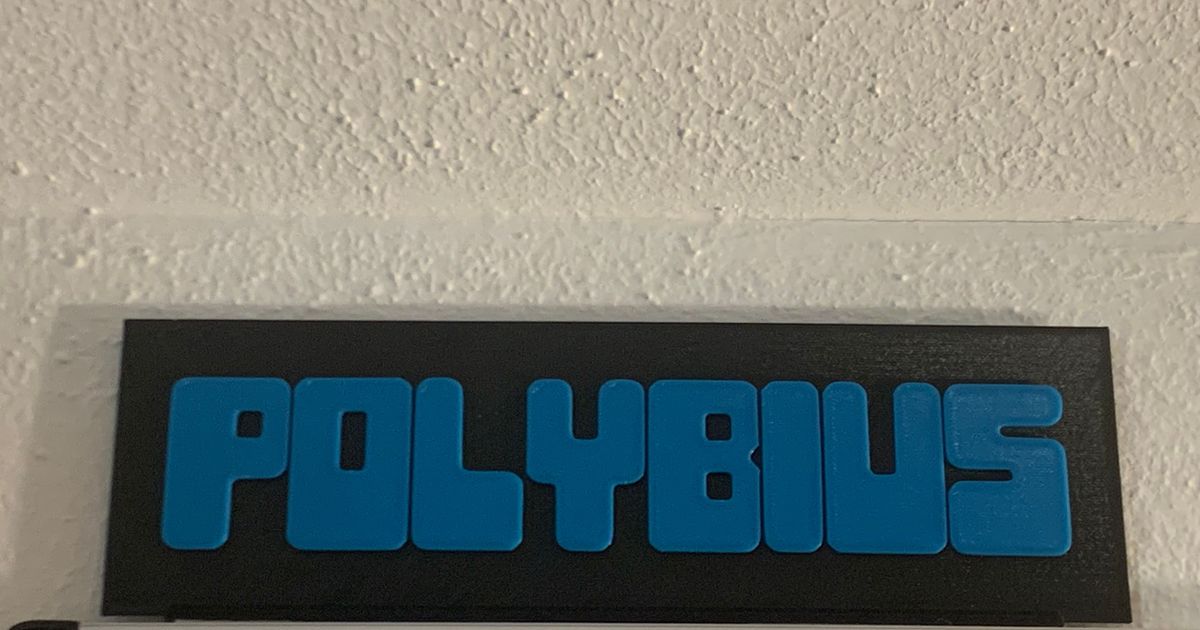 Polybius by W5AUG | Download free STL model | Printables.com