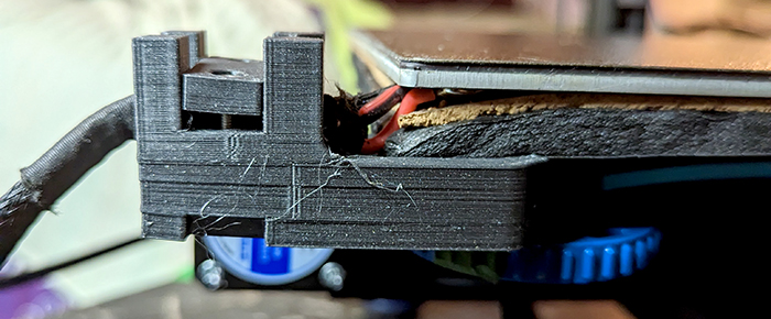 Creality Ender 3 Heated Bed Strain Relief System with screws by ...