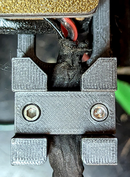 Creality Ender 3 Heated Bed Strain Relief System with screws by ...
