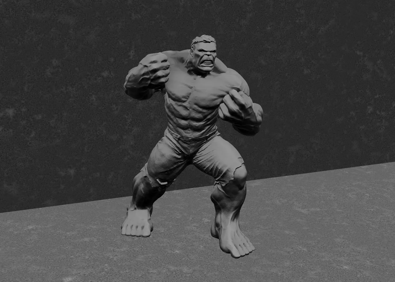 Boxing Hulk by pino1021 | Download free STL model | Printables.com
