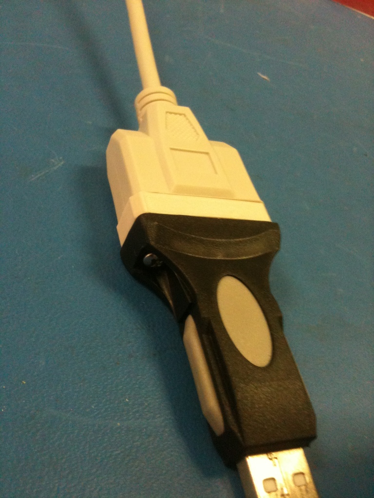 Serial Cable Block by Greyhawk | Download free STL model | Printables.com