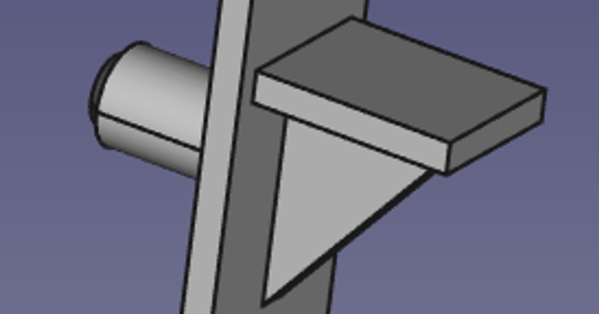 Simple Shelf Support Pin by frankmcc | Download free STL model ...