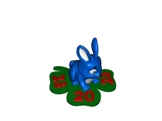 Stuart the Rabbit 2023 Prusa Multi Color by Ronald Baumert | Download ...